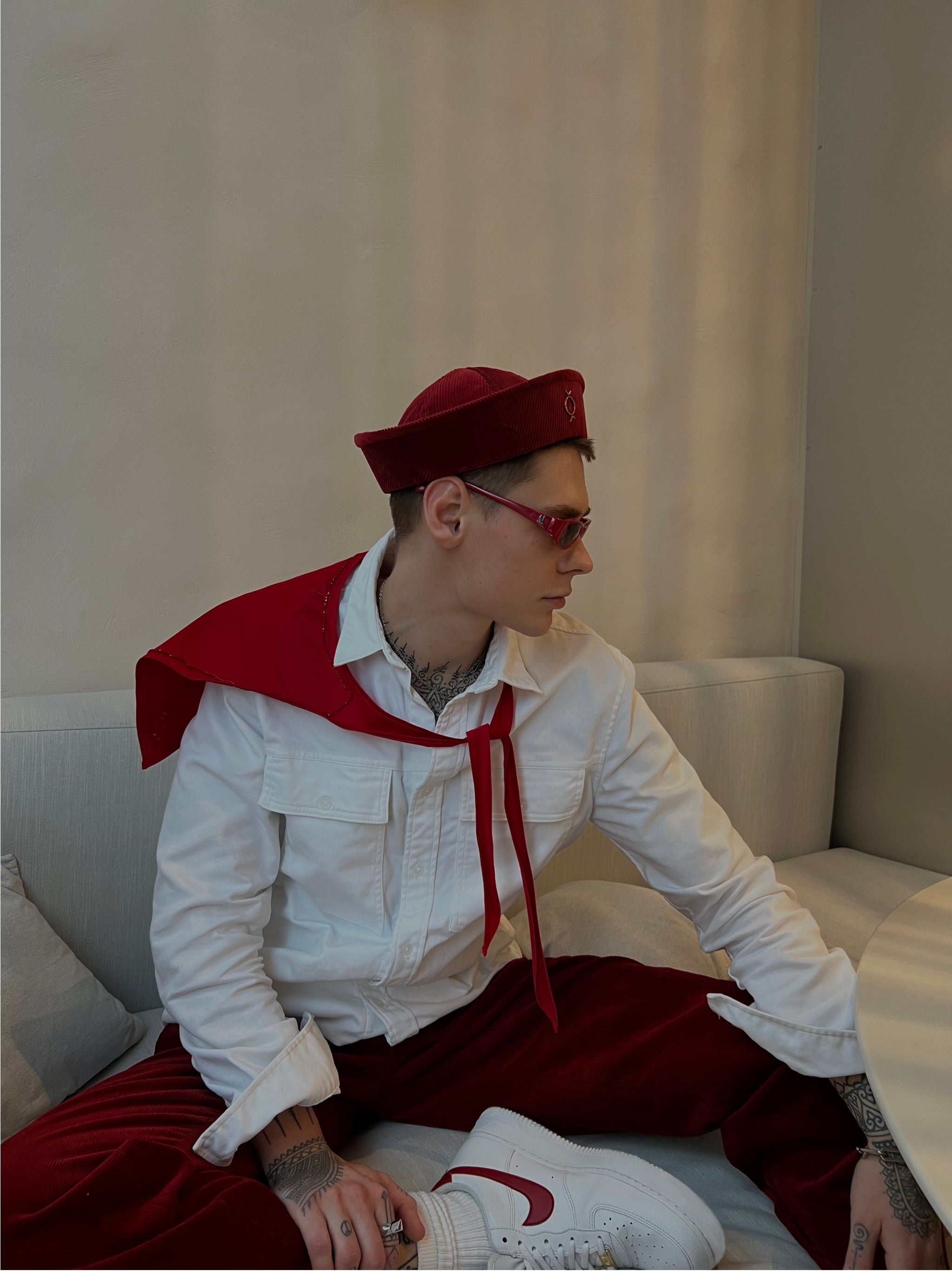 Red Velvet Sea Hat – ERǑMIN